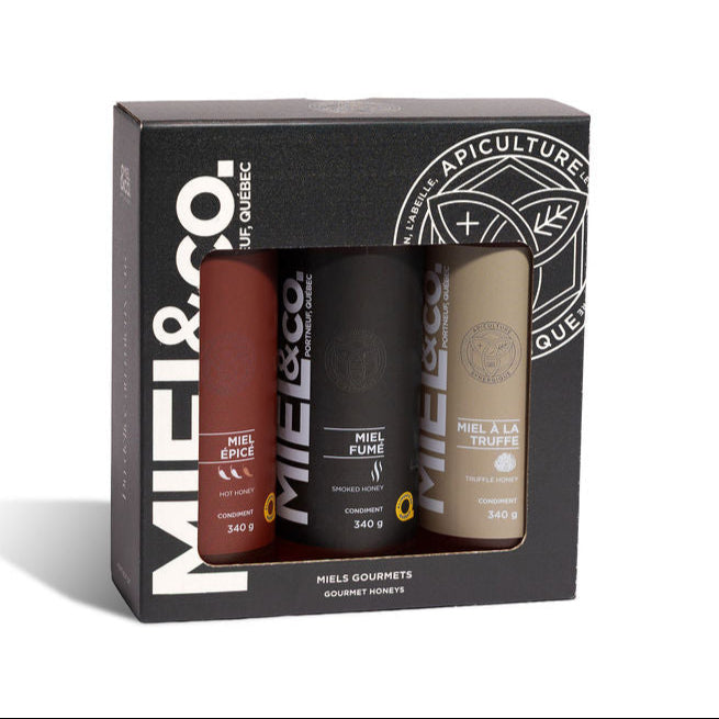Coffret Miels Gourmets – Miel & Co